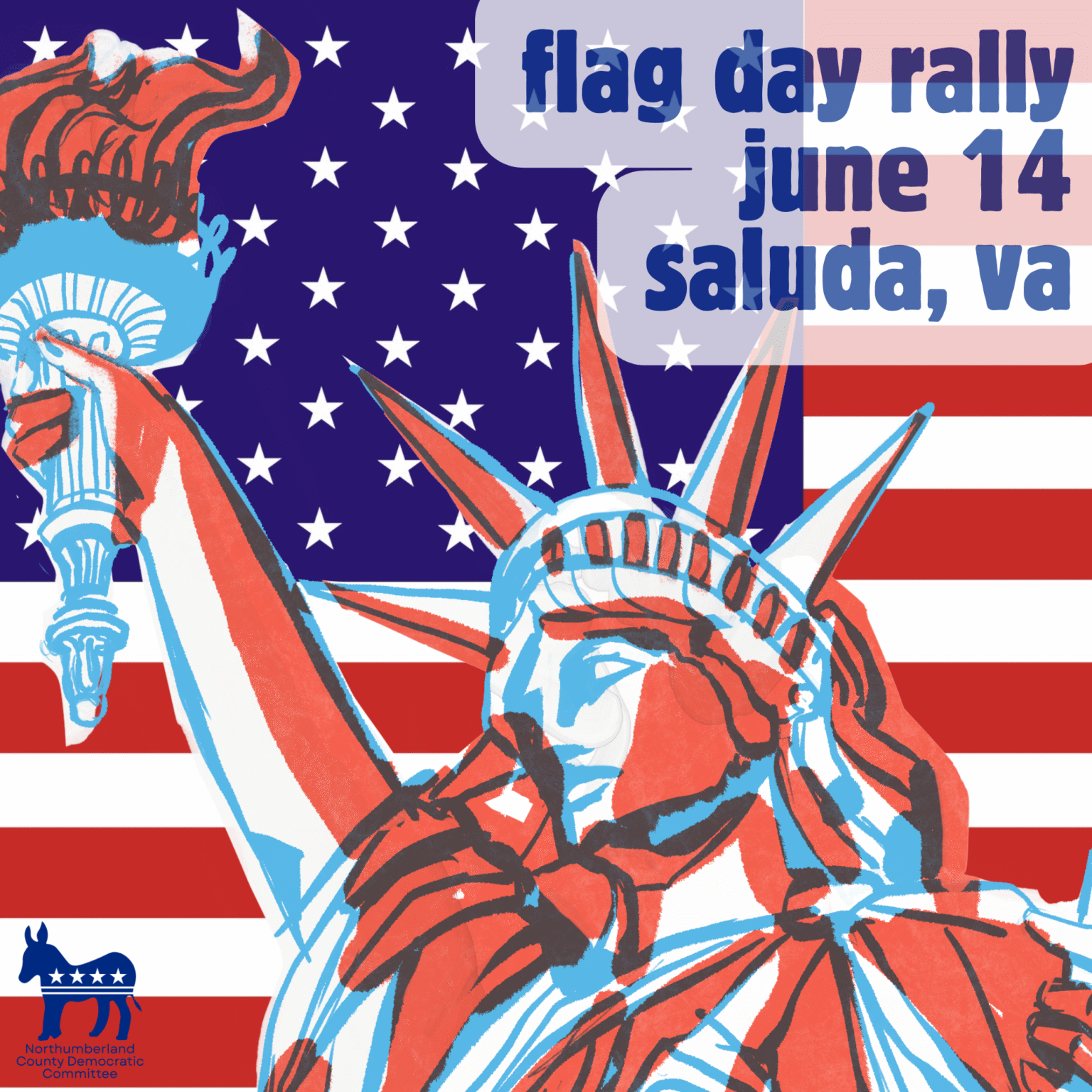 Get ready: Flag Day Rally, June 14 - Northumberland County Democratic ...